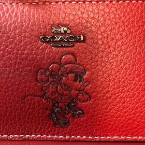 Coach | Accessories | Coach X Disney Minnie Mouse Skinny Mini Ltd Ed ...